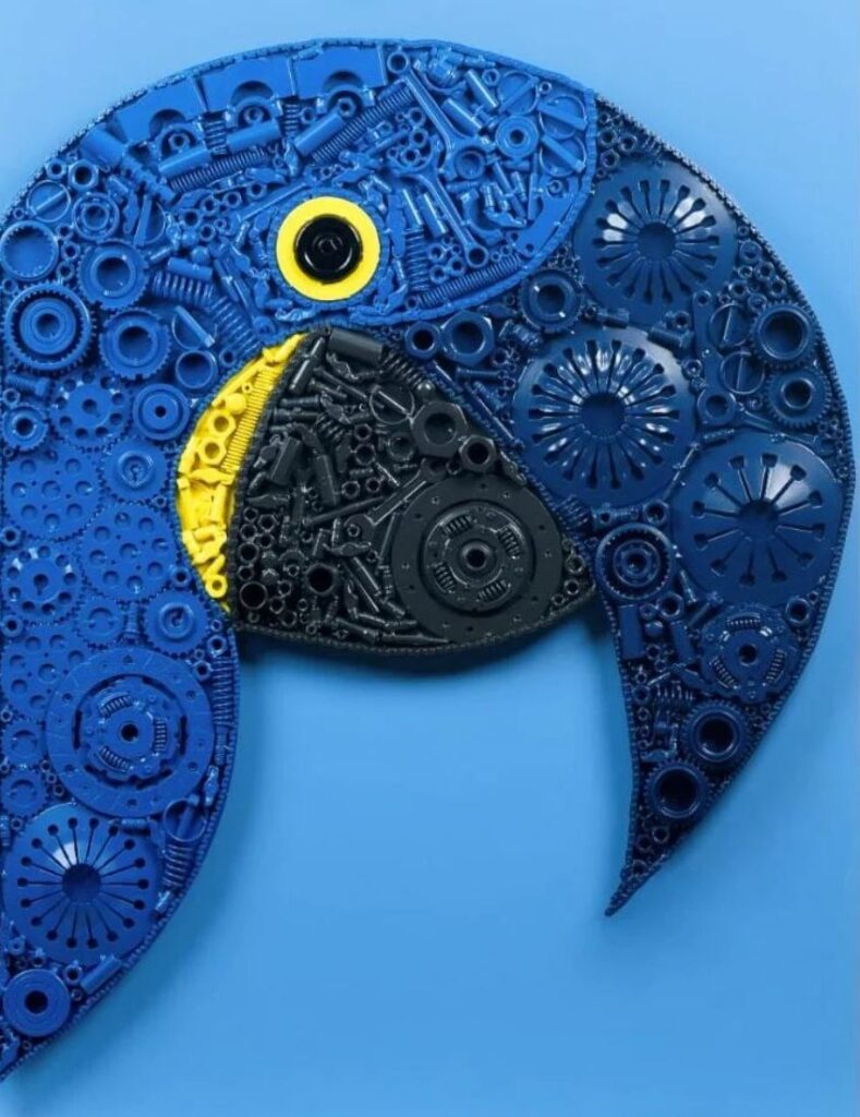 Blue in the Scrap: A Palette of Loss, Love, and Longing